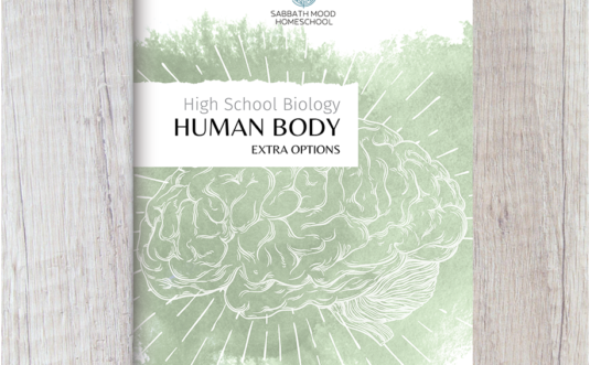 HS Biology: Human Body (extra options) - Sabbath Mood Homeschool